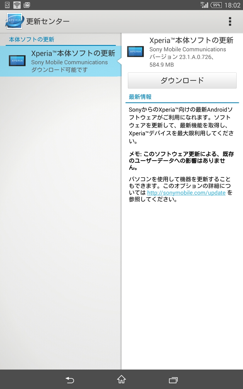 Xperia Z3 tablet compactのことその5: NeedleLeafとみちあきの日記